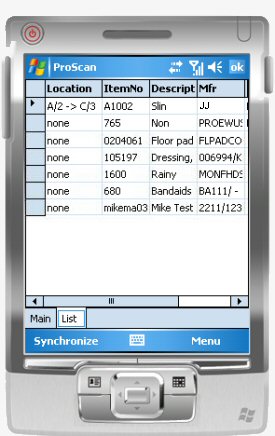 Using ProScan to Record Item Barcodes - Mobile